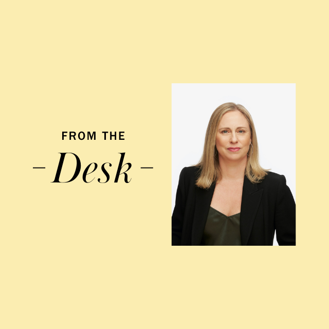 From the Desk: Sarah Clarke